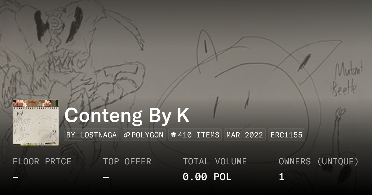 Conteng By K - Collection | OpenSea