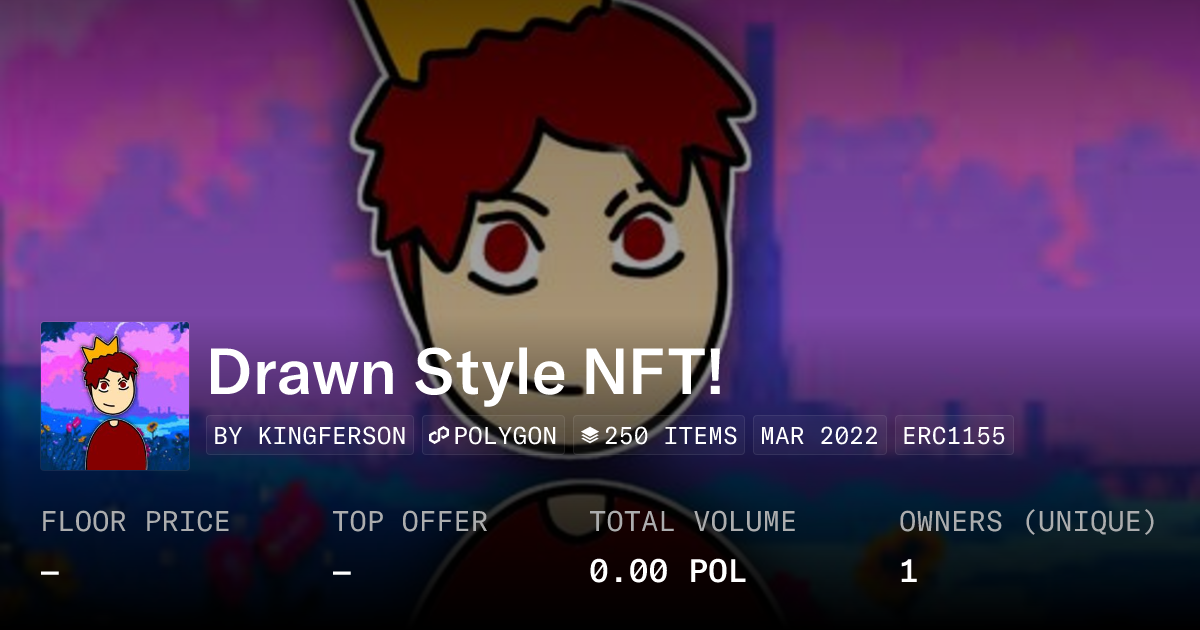 Drawn Style NFT! - Collection | OpenSea