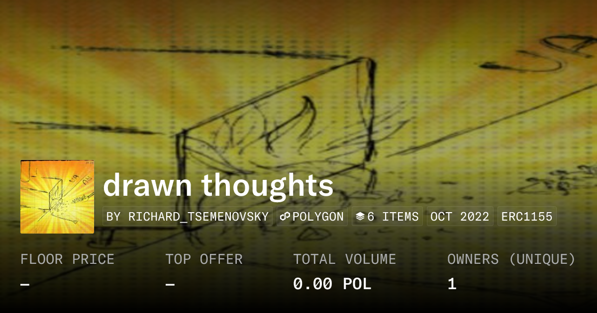 drawn thoughts - Collection | OpenSea