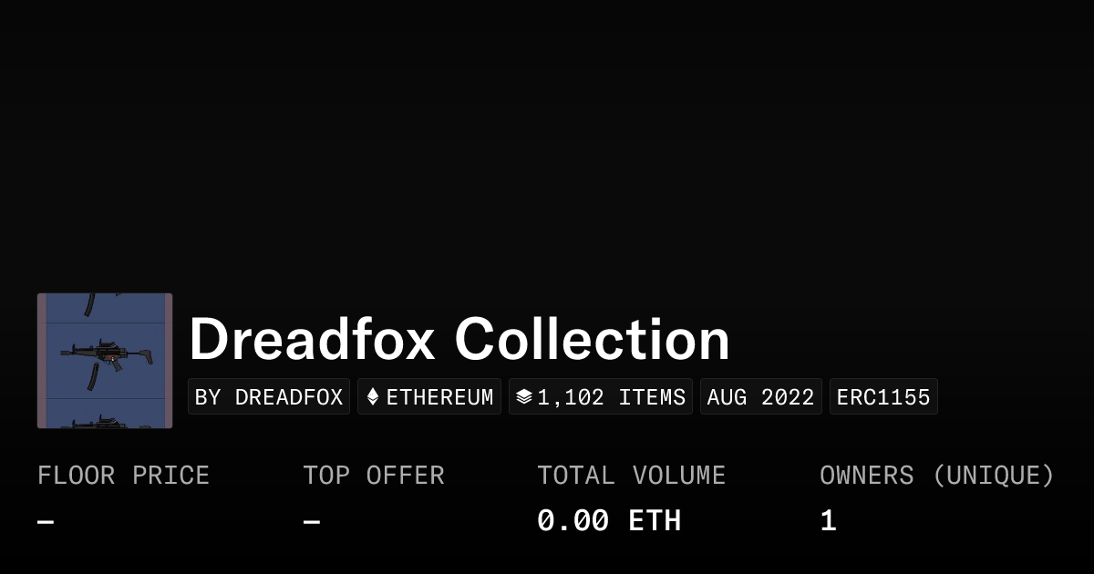 Dreadfox Collection - Collection | OpenSea