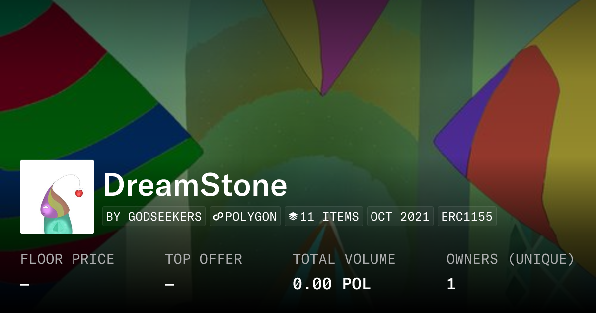 DreamStone - Collection | OpenSea