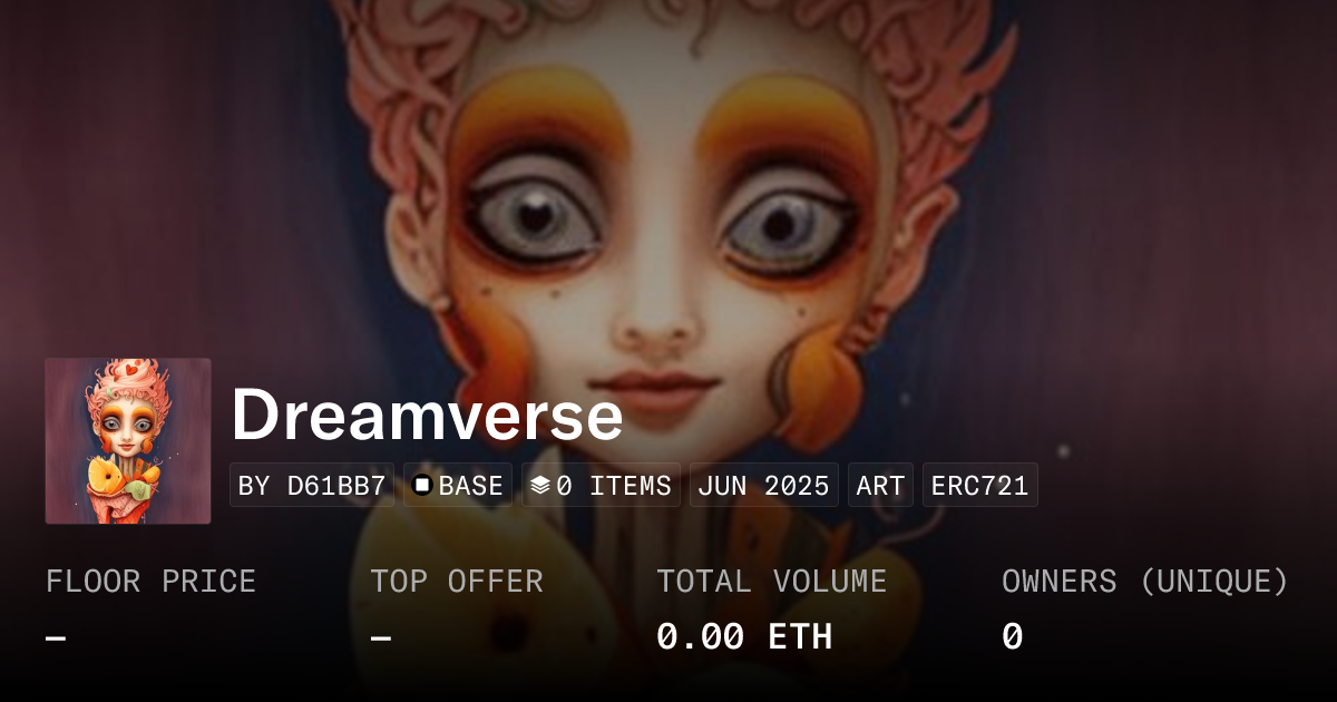 Dreamverse - Collection | OpenSea