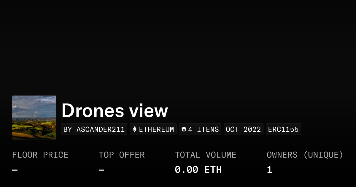 Drones view - Colección | OpenSea