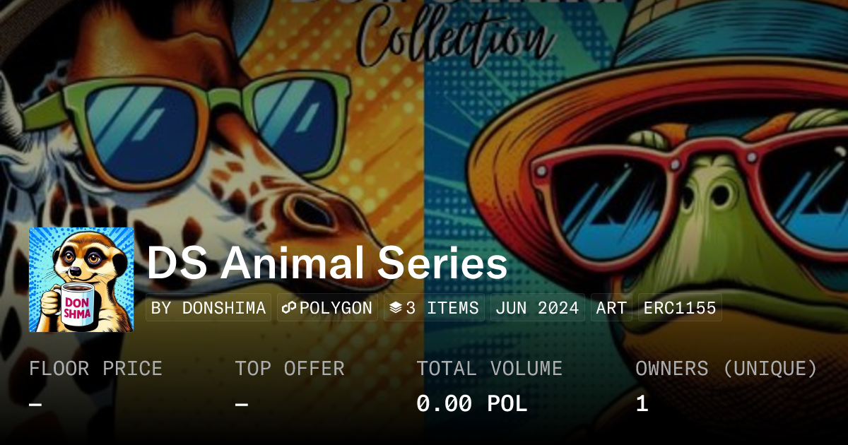 DS Animal Series - Collection | OpenSea
