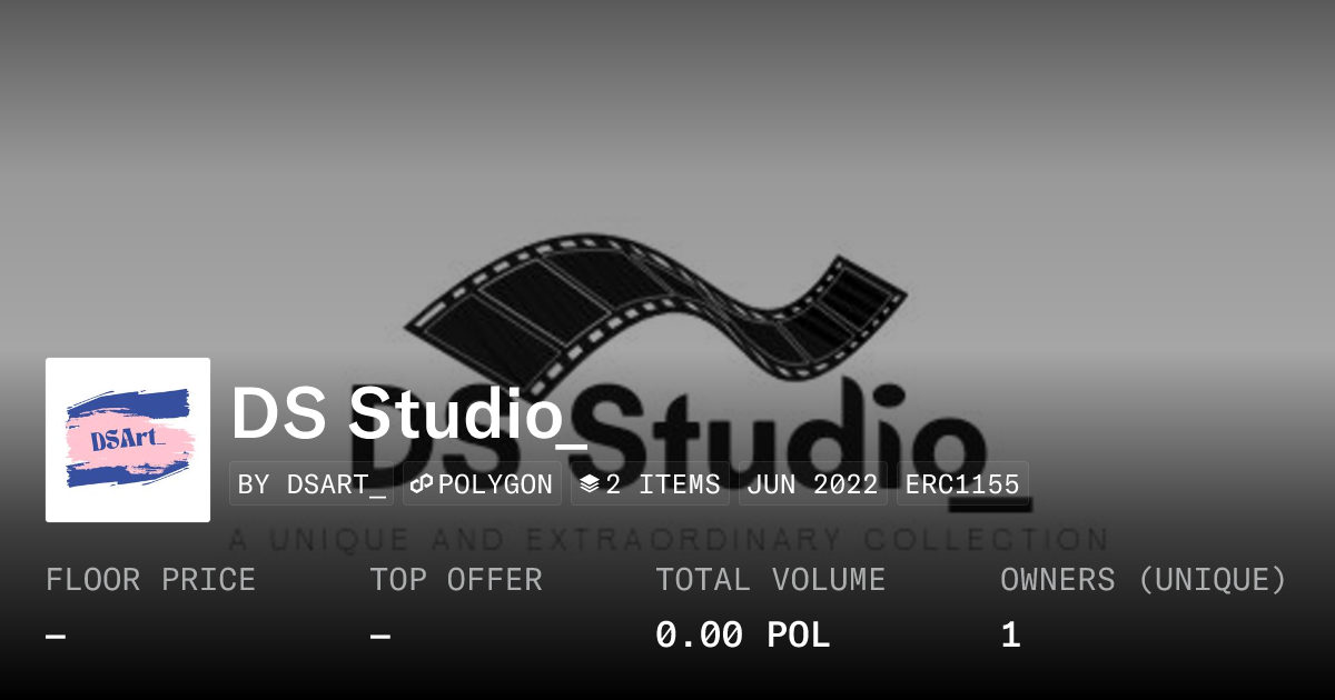DS Studio_ - Collection | OpenSea
