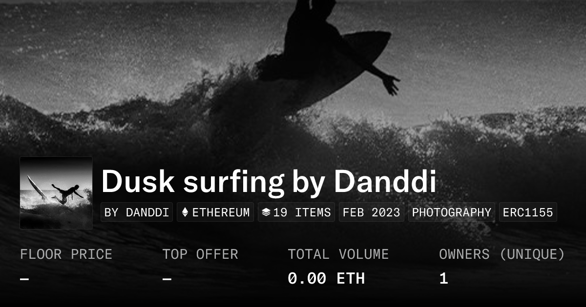 Dusk surfing by Danddi - Collection | OpenSea