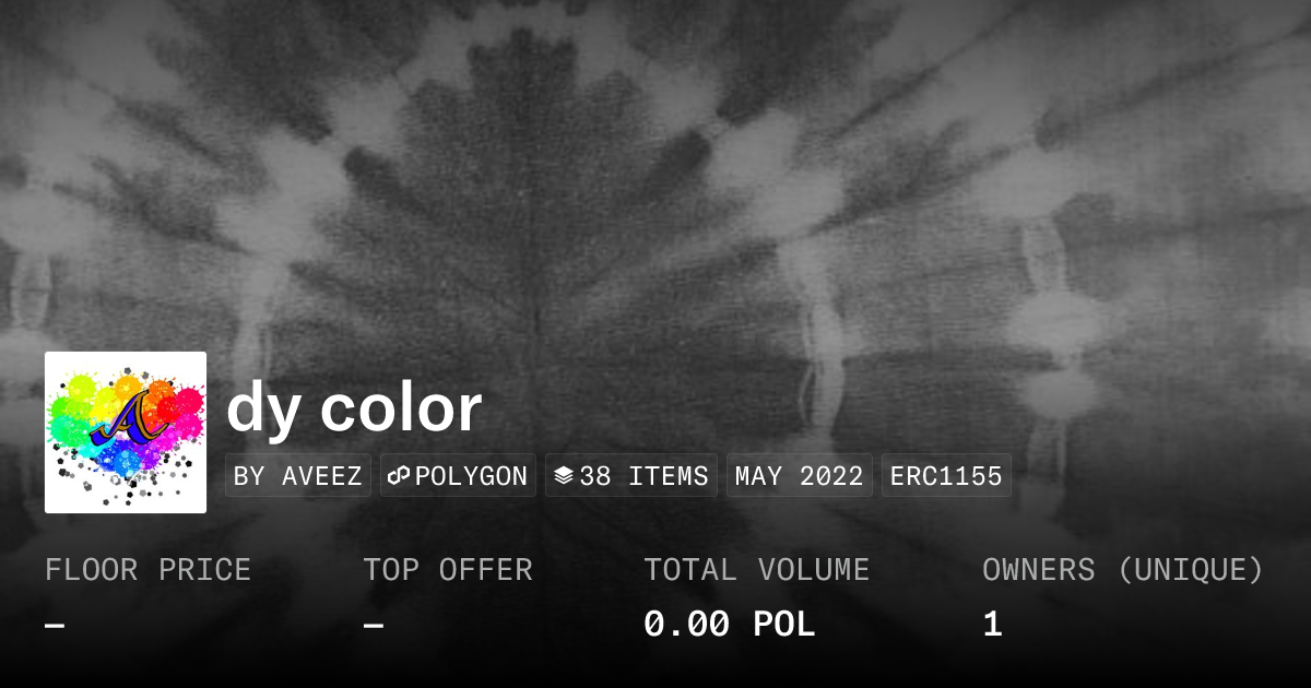 dy color - Collection | OpenSea