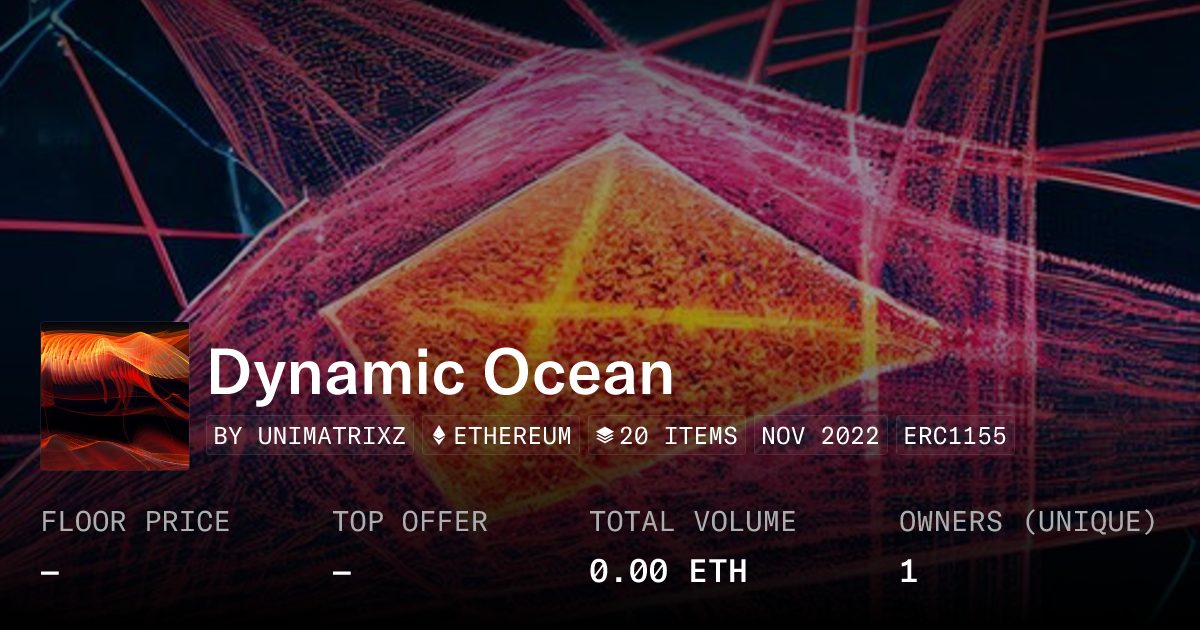Dynamic Ocean - Collection | OpenSea