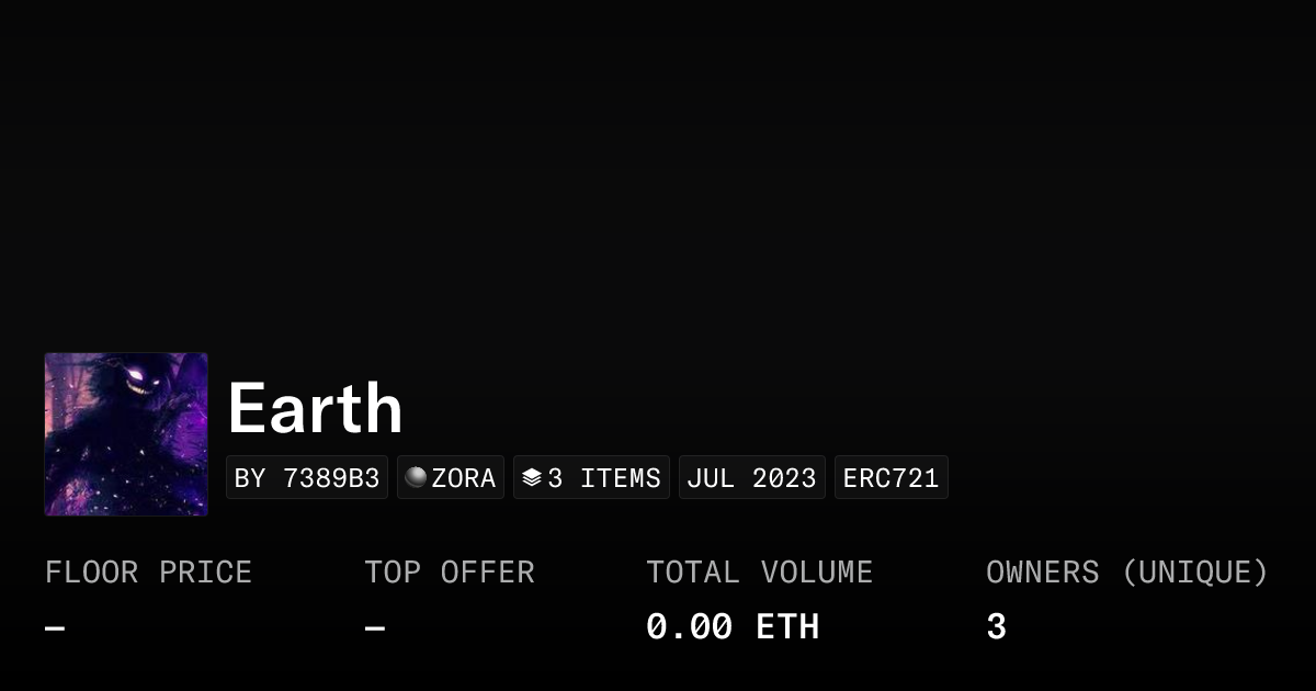 Earth - Collection | OpenSea