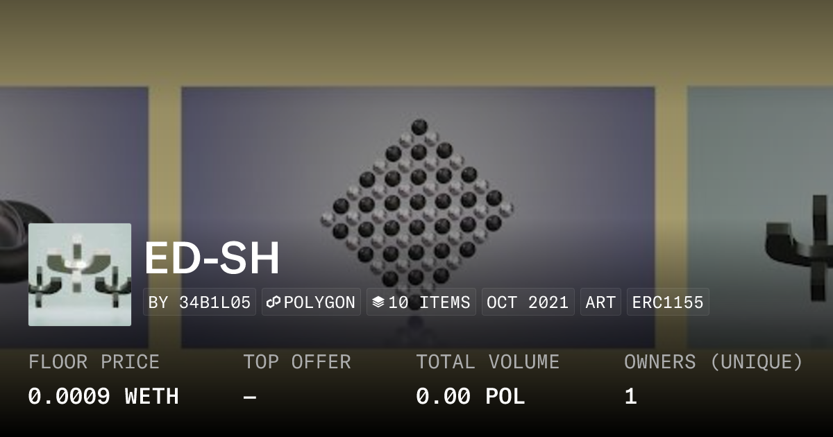ED-SH - Collection | OpenSea