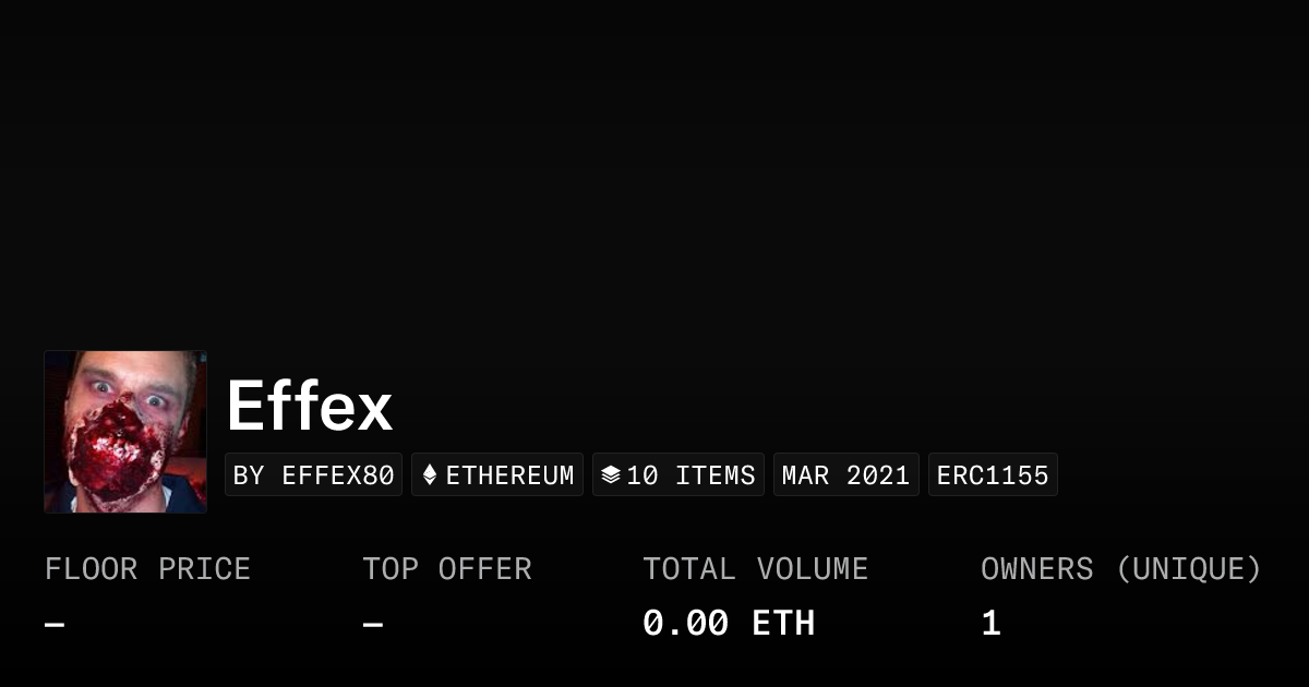 Effex - Collection | OpenSea