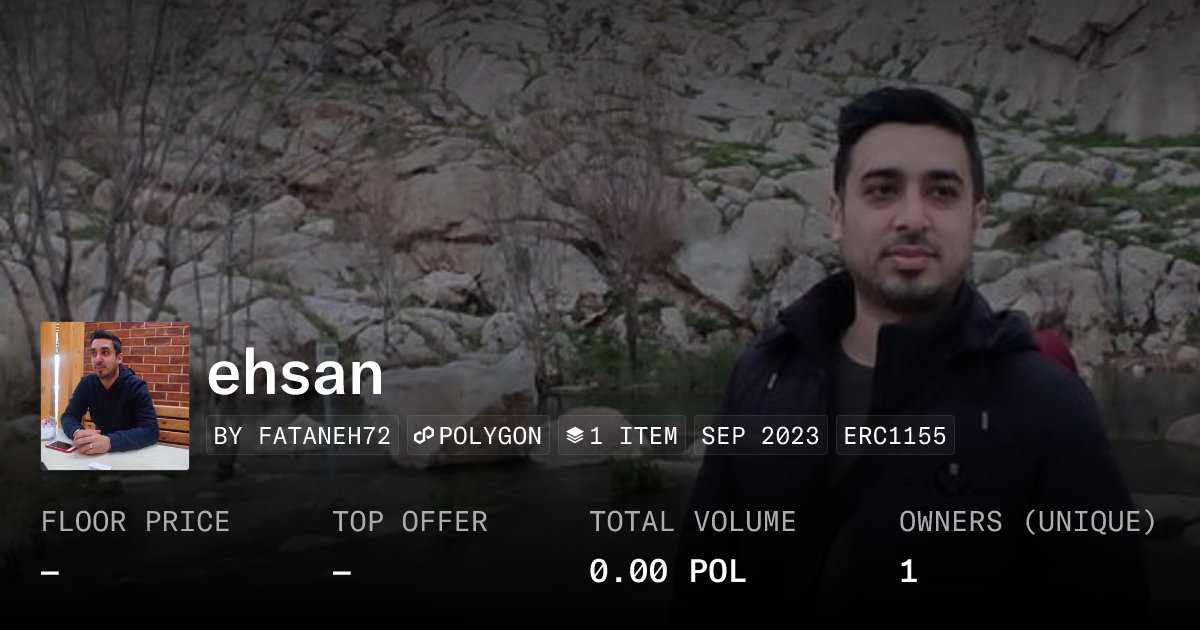 ehsan - Collection | OpenSea