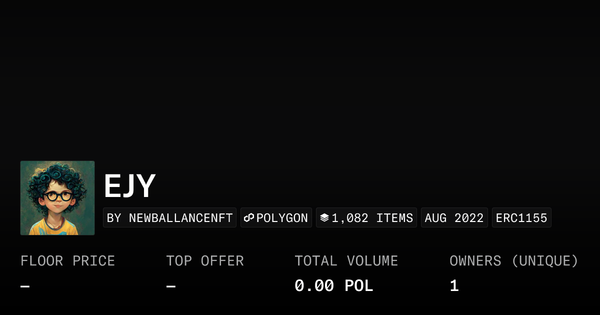EJY - Collection | OpenSea