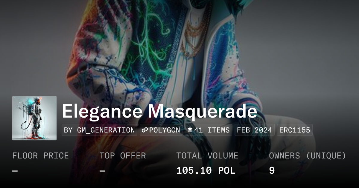 Elegance Masquerade - Collection | OpenSea