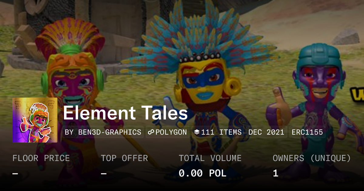 Element Tales - Collection | OpenSea