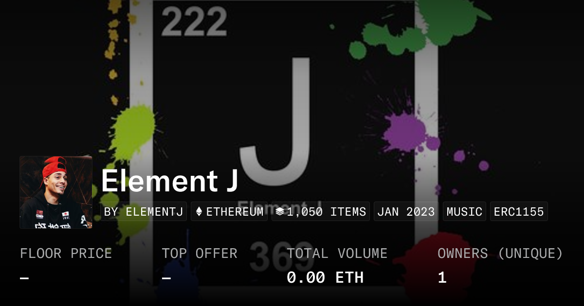 Element J - Collection | OpenSea