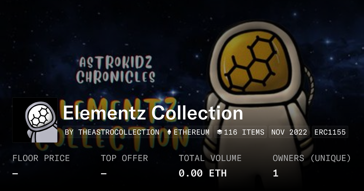 Elementz Collection - Collection | OpenSea