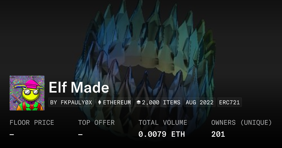 Elf Made - Collection | OpenSea