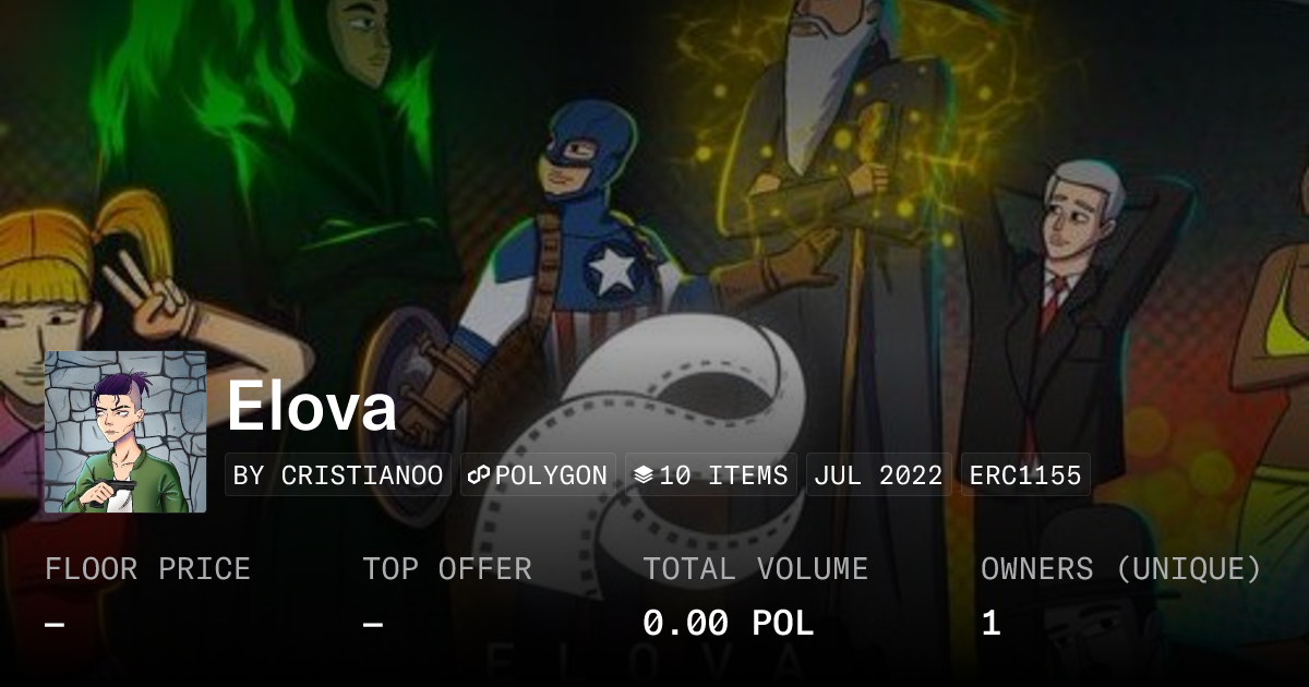 Elova - Collection | OpenSea