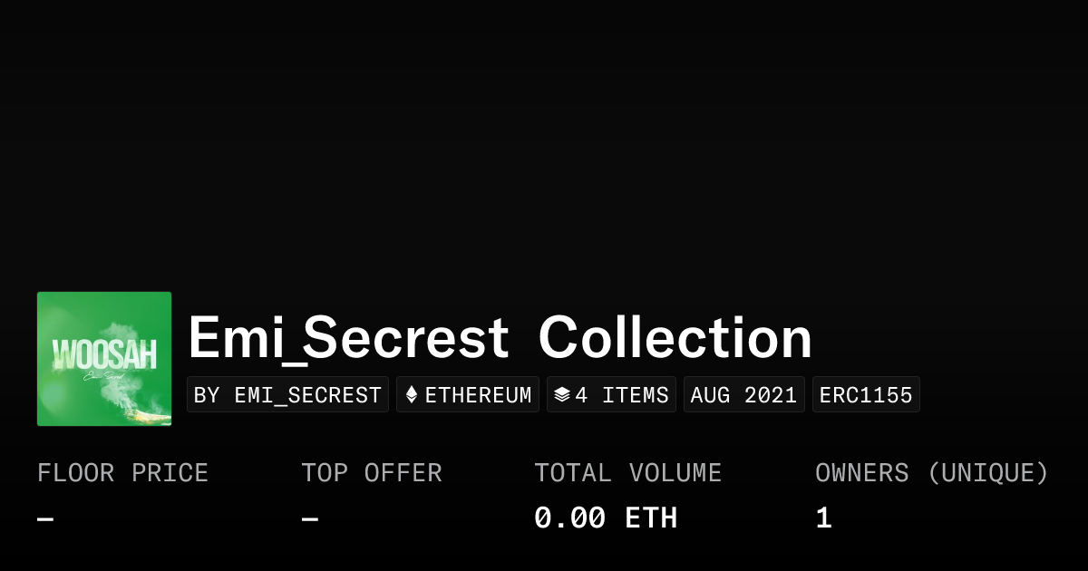 Emi_Secrest Collection - Collection | OpenSea