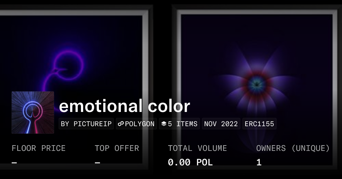 emotional color - Collection | OpenSea
