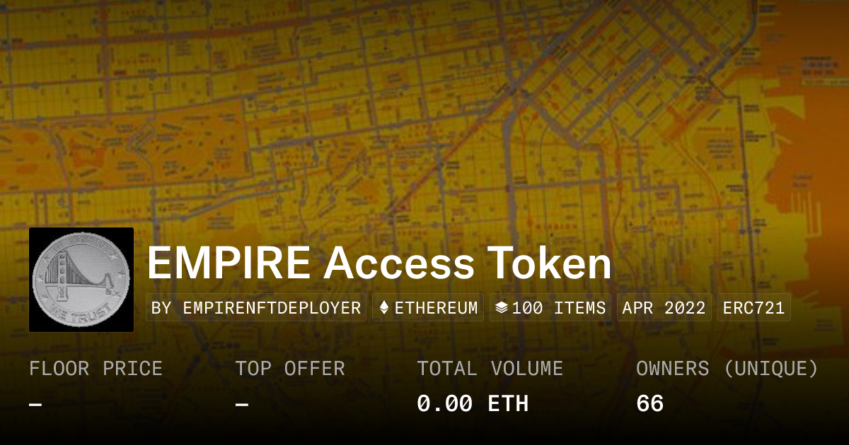 EMPIRE Access Token - Collection | OpenSea