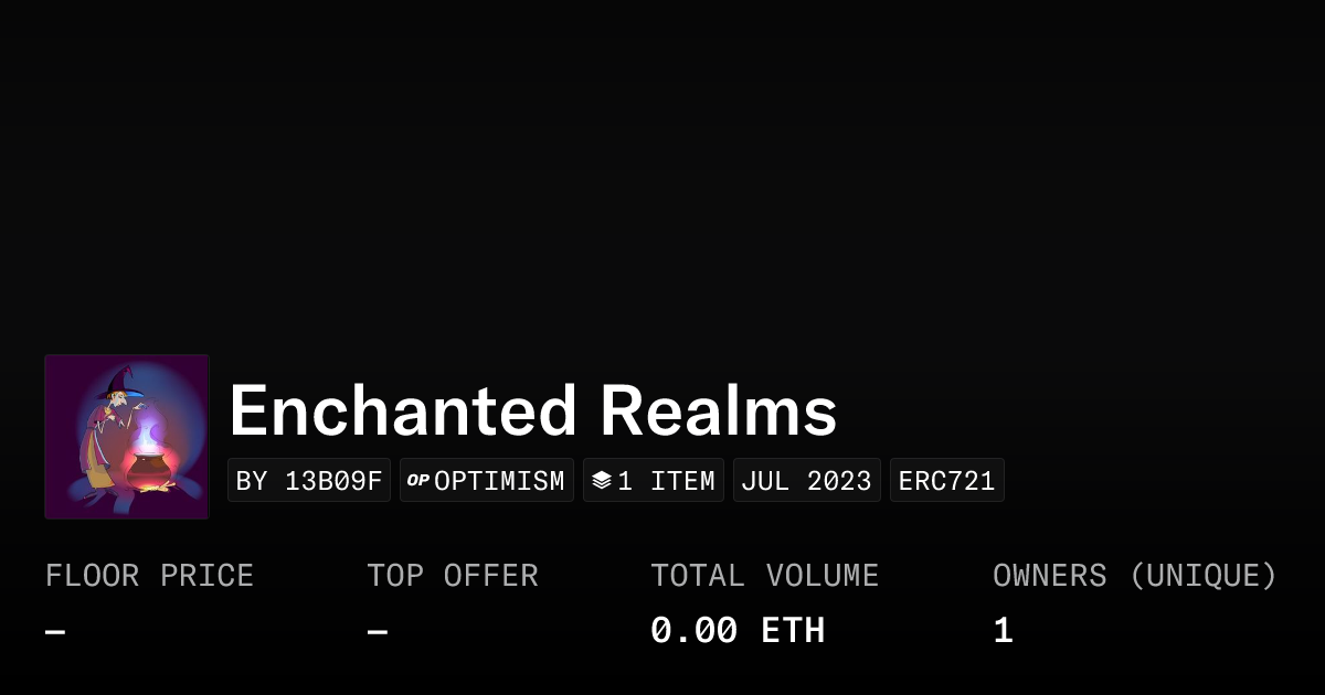 Enchanted Realms - Collection | OpenSea