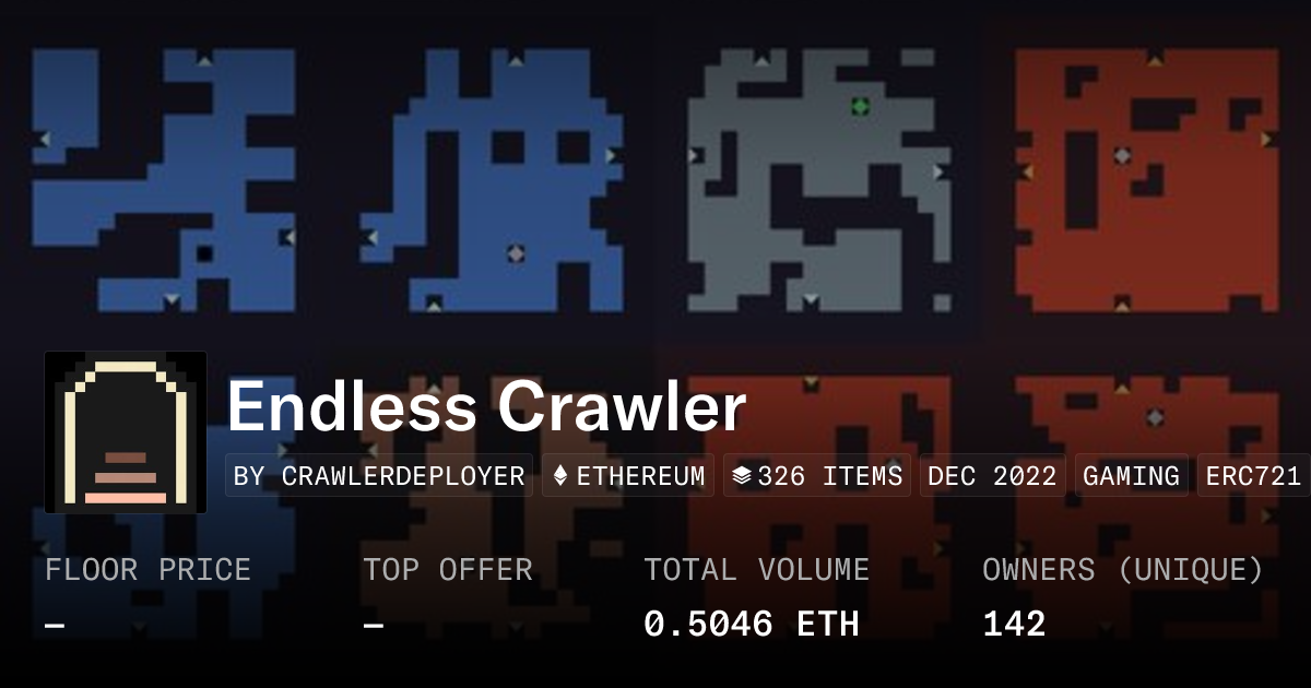 Endless Crawler - Collection | OpenSea