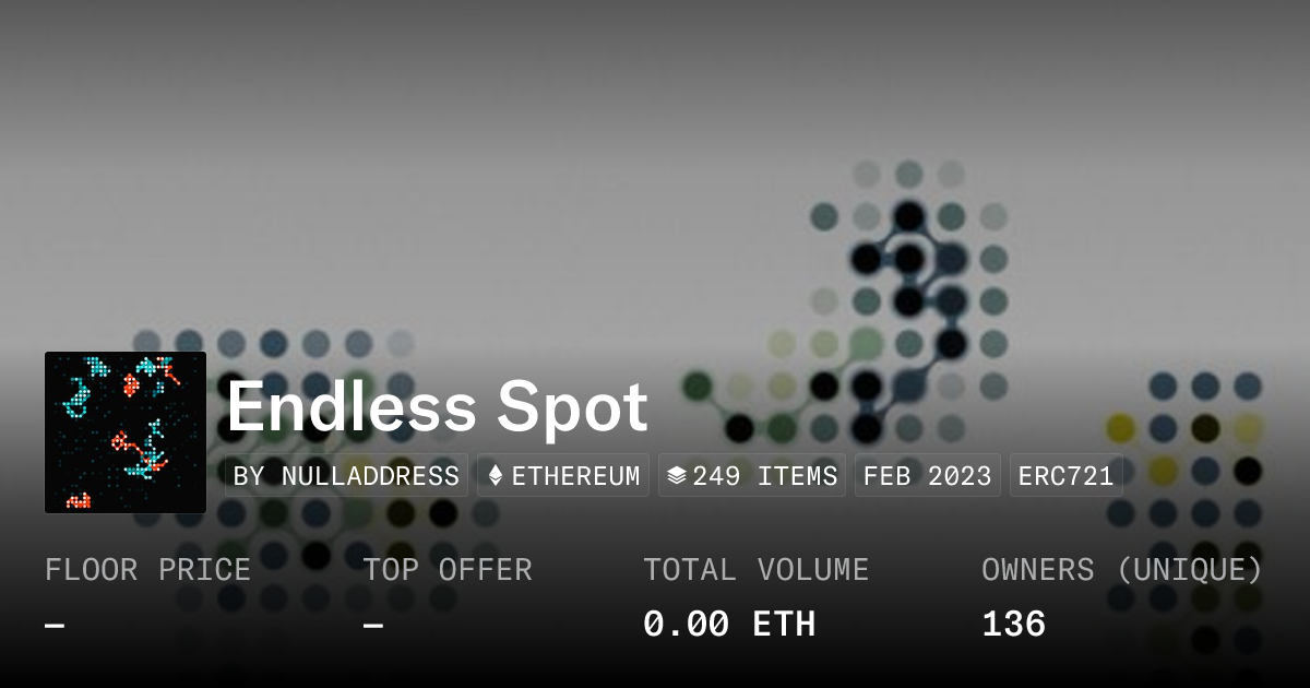 Endless Spot - Collection | OpenSea