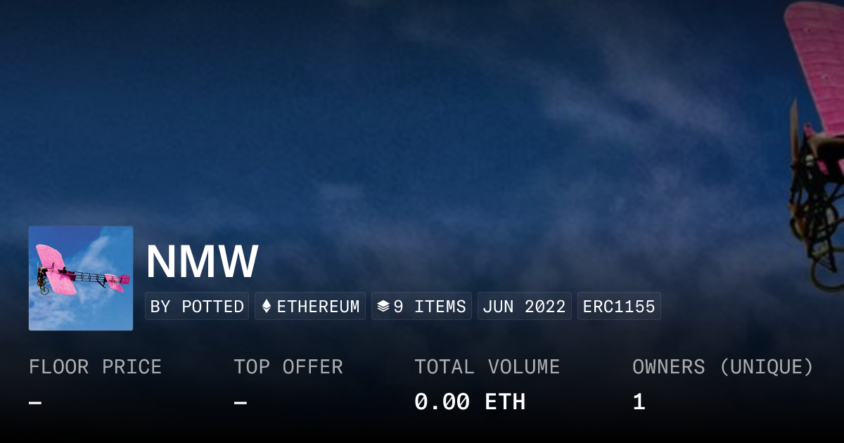 NMW - Collection | OpenSea