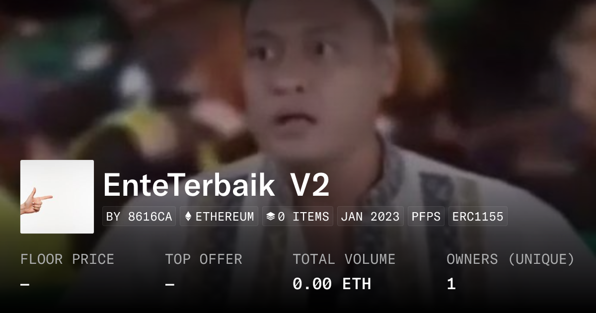 EnteTerbaik V2 - Collection | OpenSea