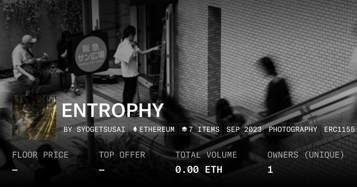 ENTROPHY - Collection | OpenSea