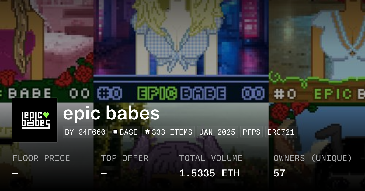 epic babes - Collection | OpenSea