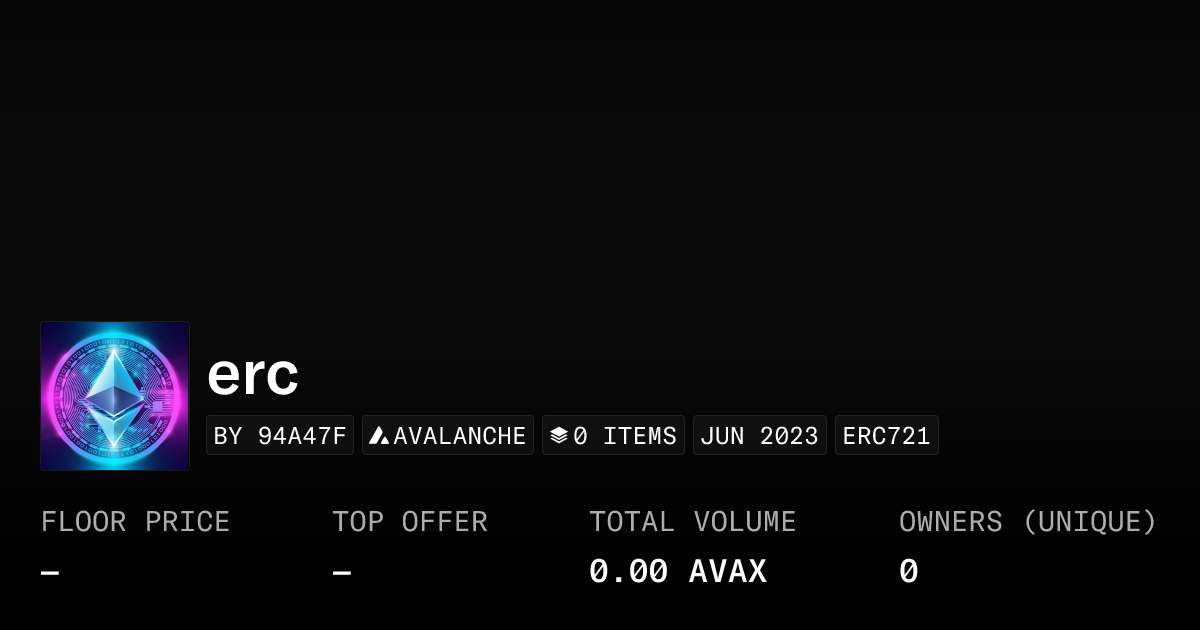erc - Collection | OpenSea