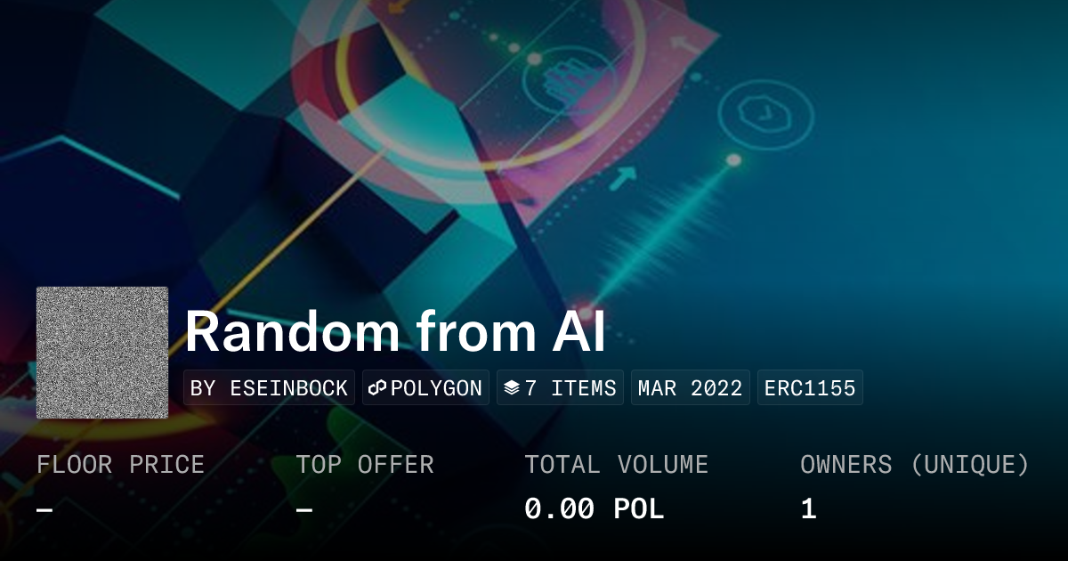 Random from AI - Collection | OpenSea