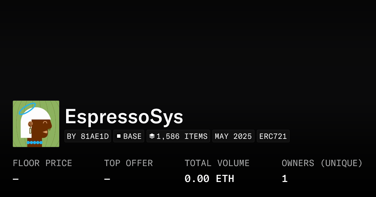 EspressoSys - Collection | OpenSea