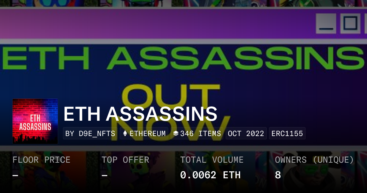 ETH ASSASSINS - Collection | OpenSea
