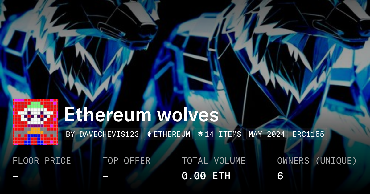 Ethereum wolves - Collection | OpenSea