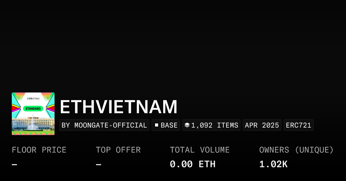 ETHVIETNAM - Collection | OpenSea