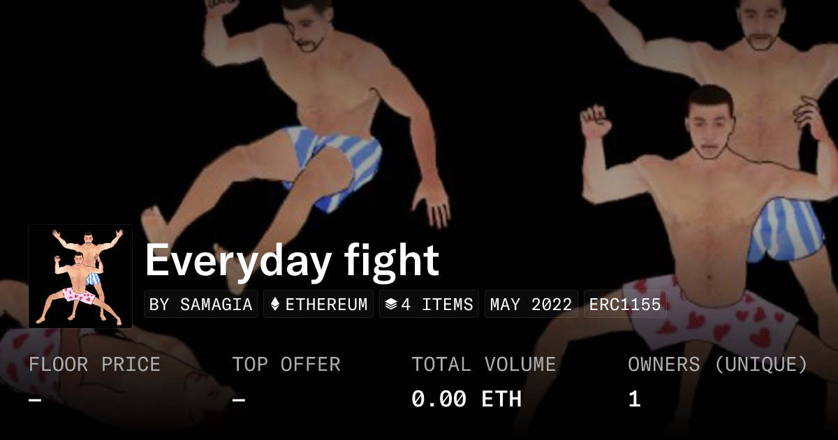 Everyday fight - Collection | OpenSea