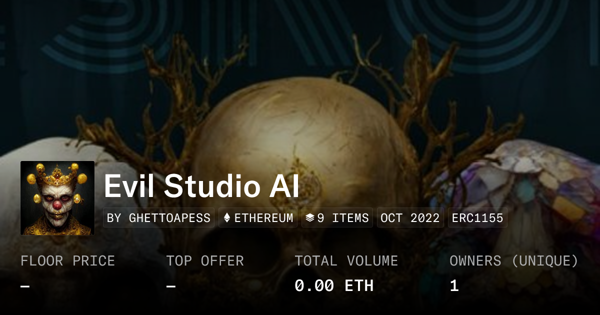 Evil Studio AI - Collection | OpenSea