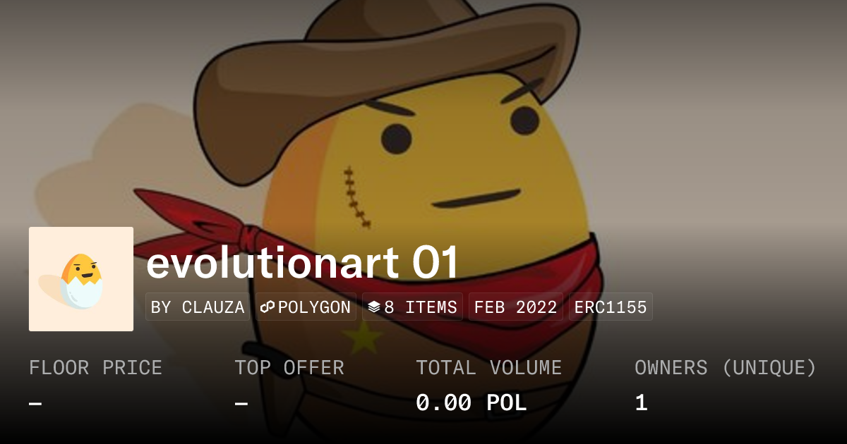 evolutionart 01 - Collection | OpenSea