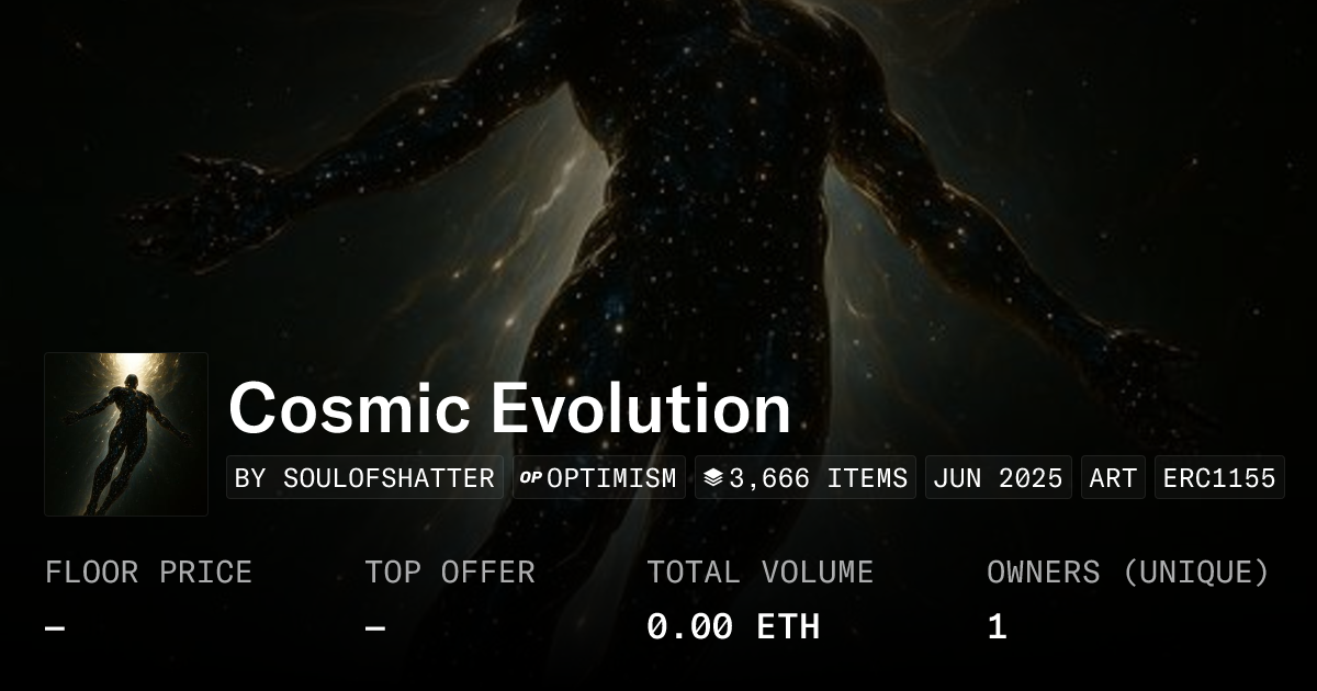 Cosmic Evolution - Collection | OpenSea