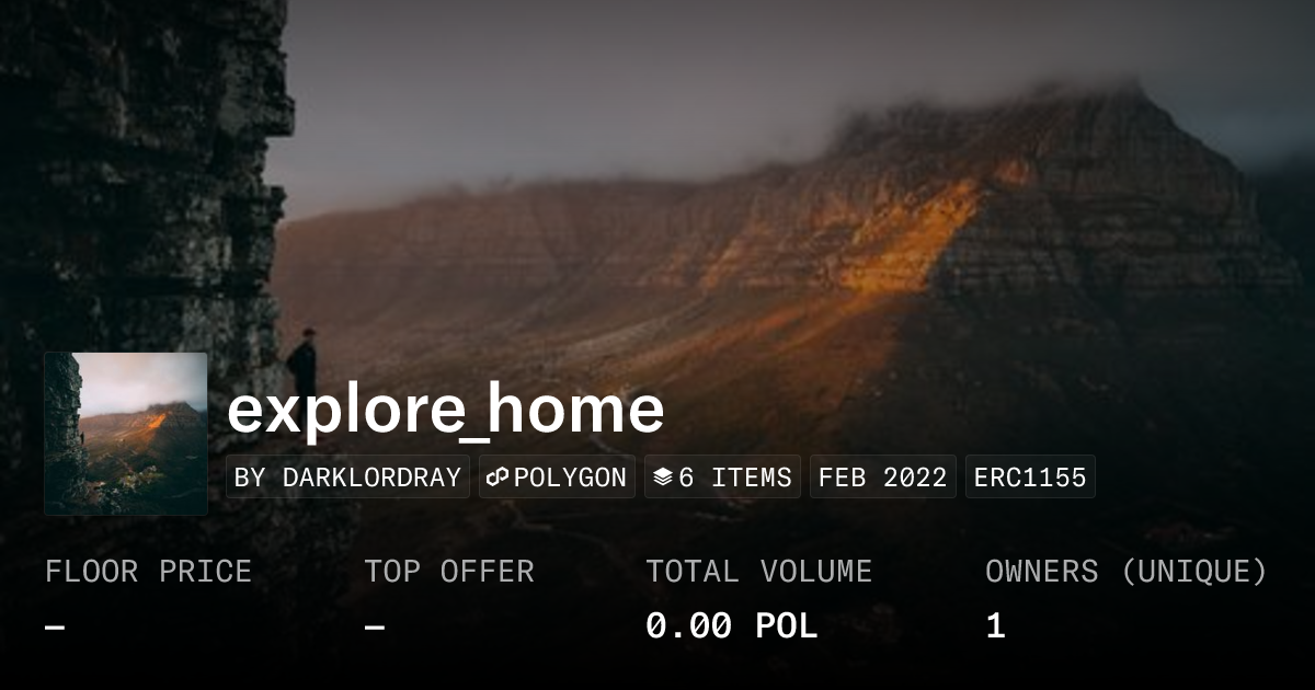 explore_home - Collection | OpenSea
