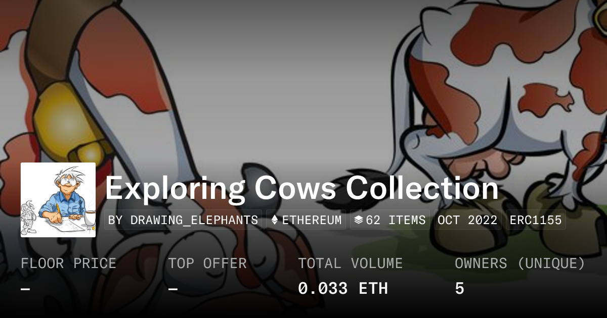 Exploring Cows Collection - Collection | OpenSea