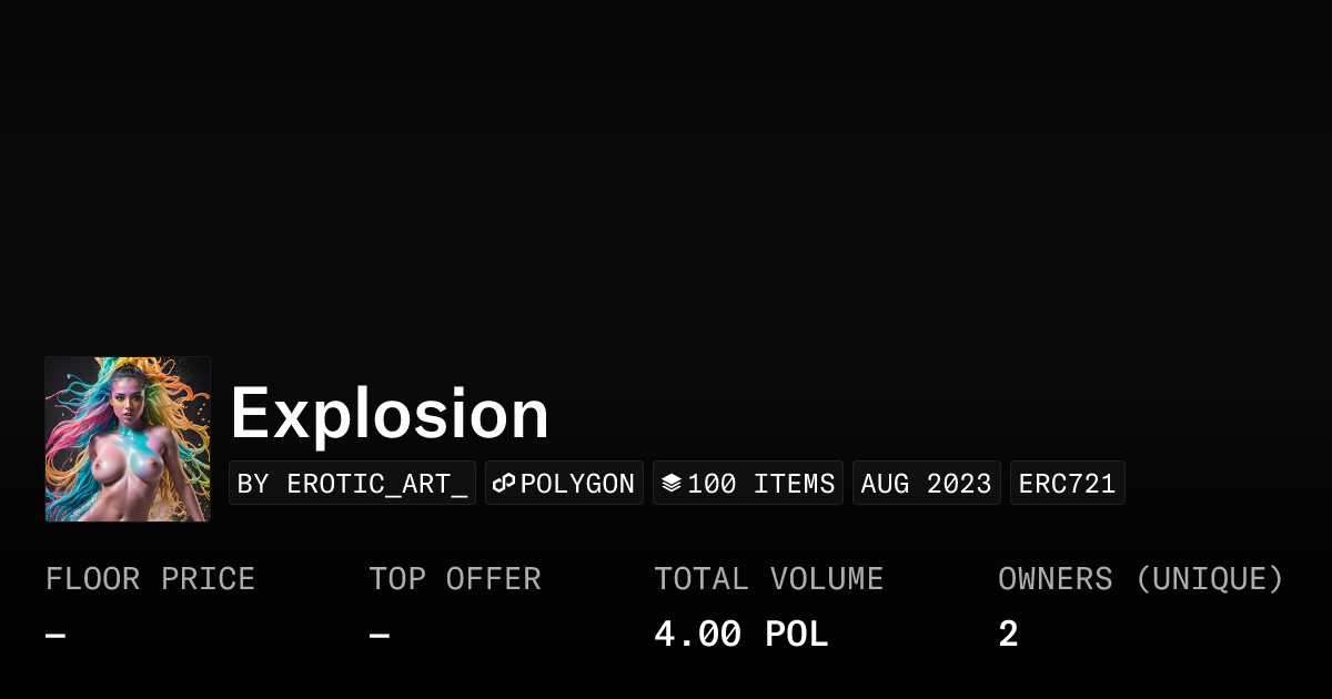 Explosion - Collection | OpenSea