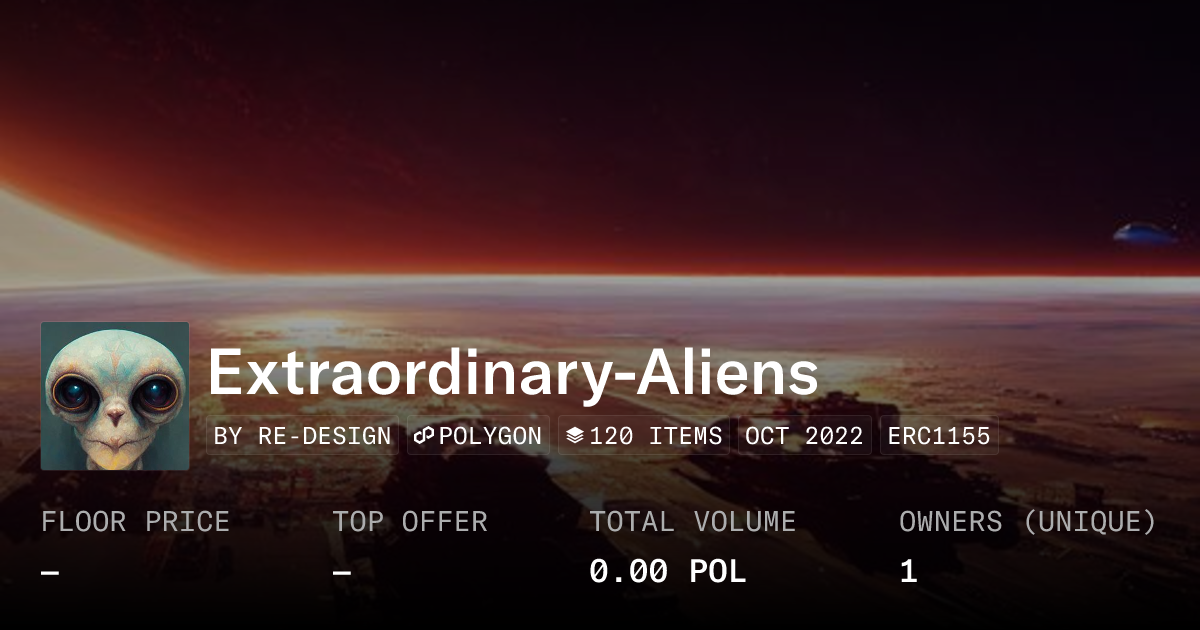 Extraordinary-Aliens - Collection | OpenSea
