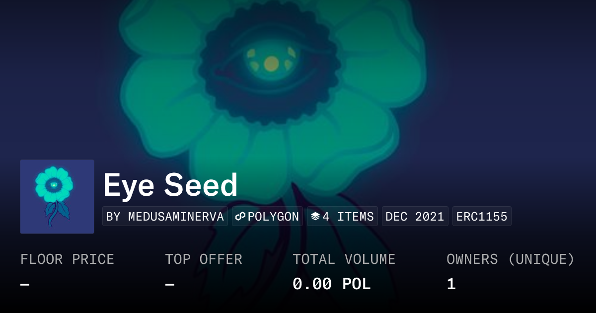 Eye Seed - Collection | OpenSea