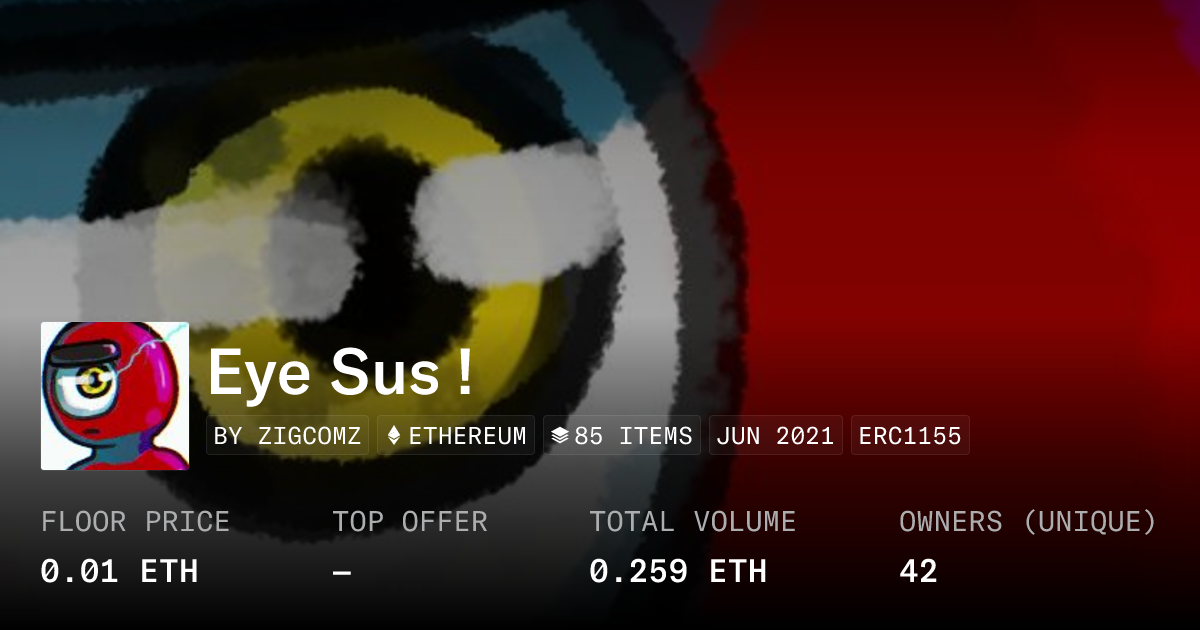 Eye Sus ! - Collection | OpenSea