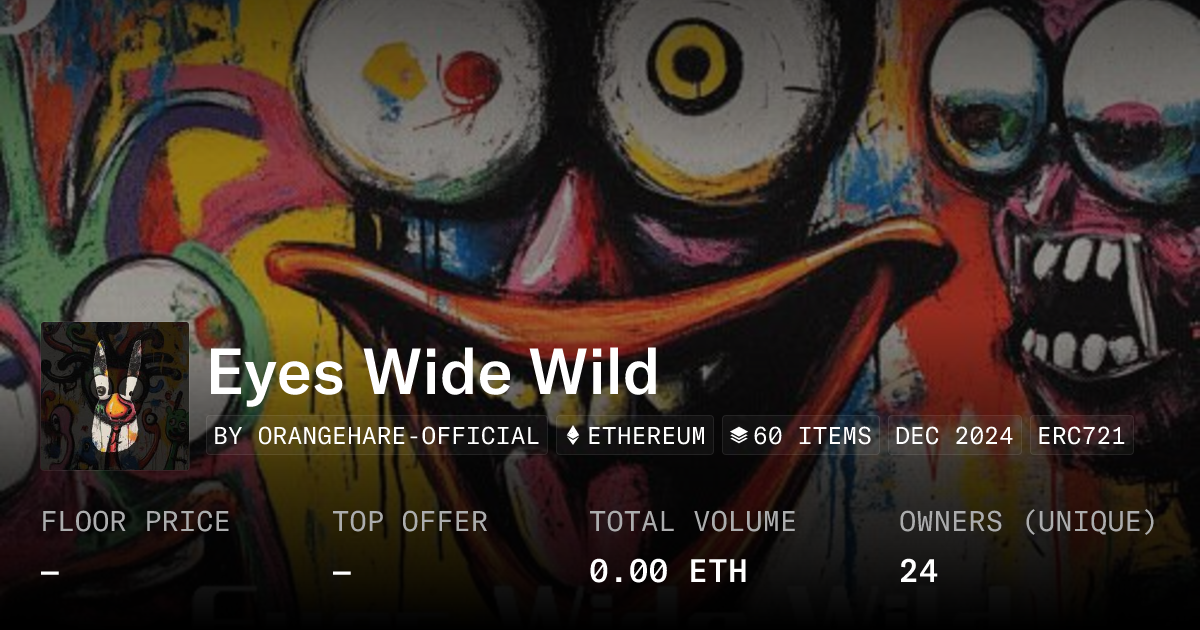 Eyes Wide Wild - Collection | OpenSea